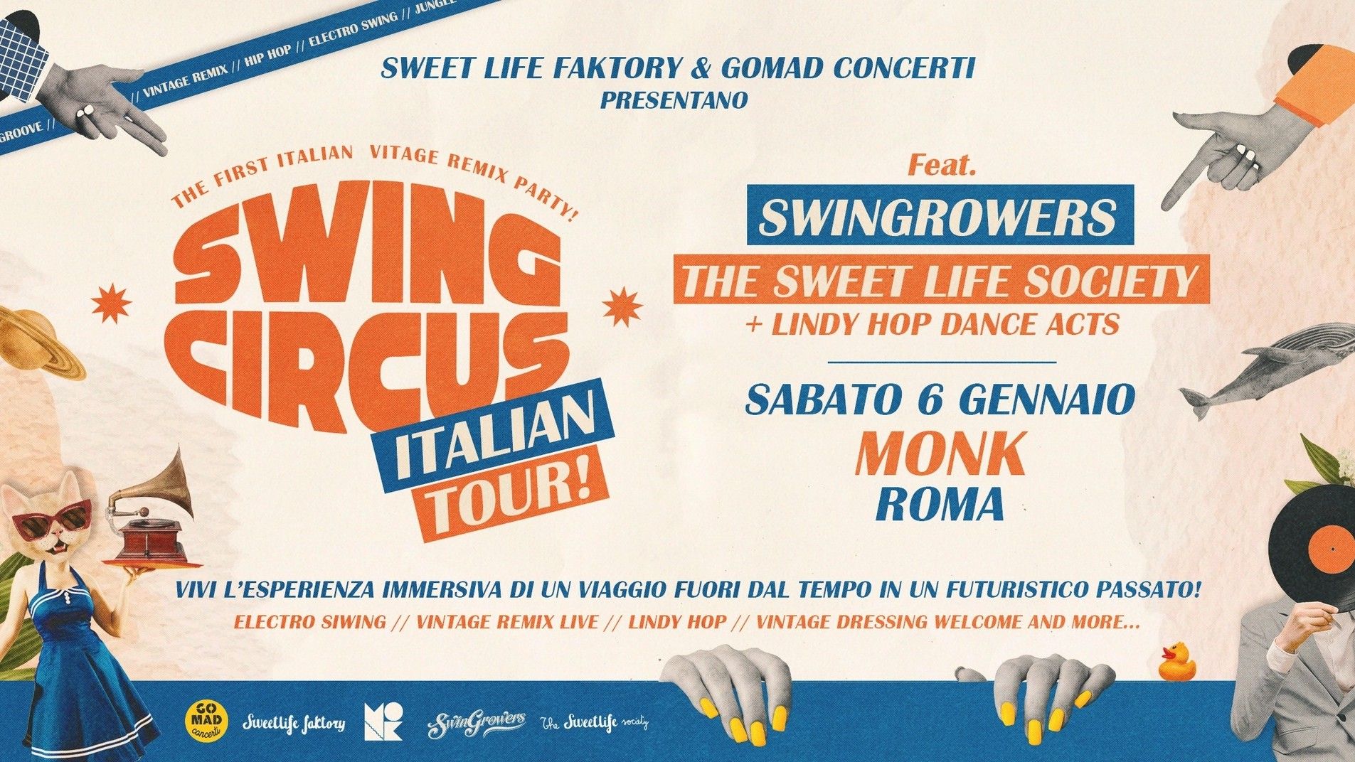 Swing Circus - 22 dic 2023 - Roma | Evients